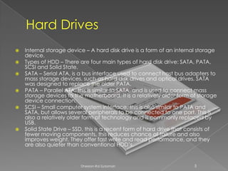 Computer Components | PPTX