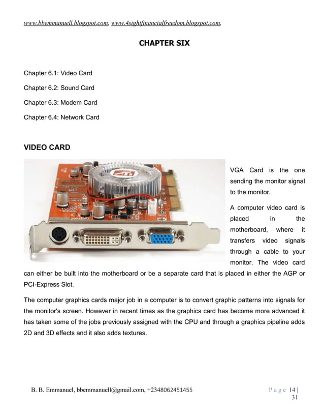 Computer components | PDF