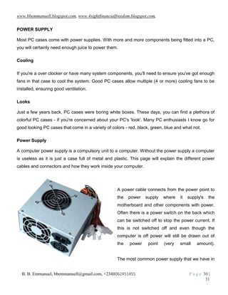 Computer components | PDF