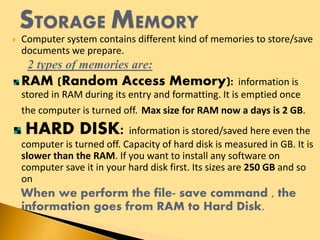 Computer components | PPTX