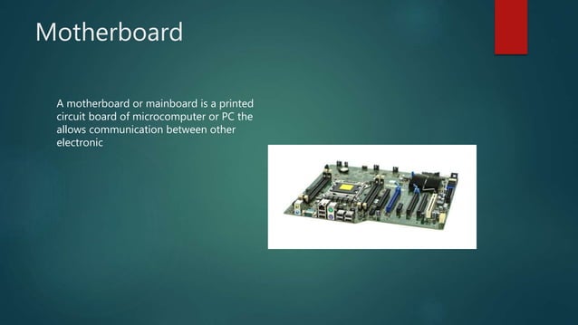 Computer components | PPT