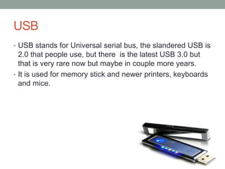 Unit 3 - Computer Components (P1) | PPT