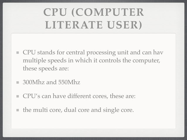 Computer components presentation cisco | PPT