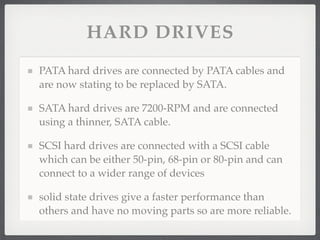 Computer components presentation cisco | KEY