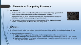 computer concepts.pptx | Operating Systems | Computer Software and ...