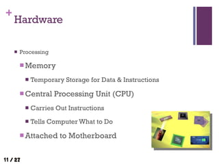 Computer Concepts Intro | PPT