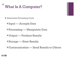 Computer Concepts Intro | PPT