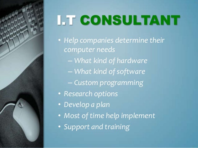 Computer consultant final