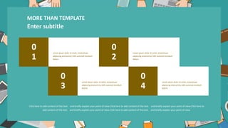 Computer course presentation template for teacher | PPTX