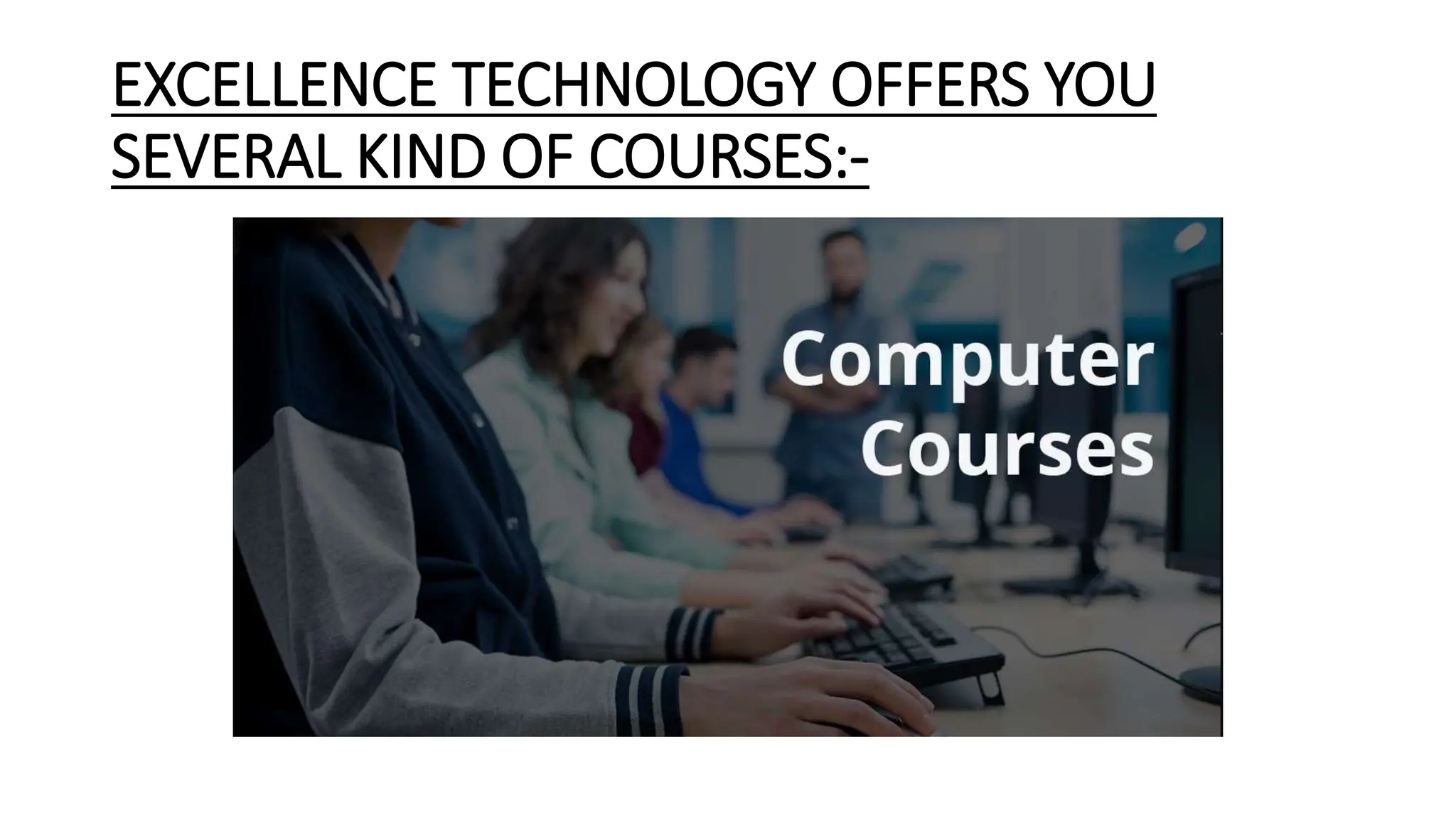 Computer Course In Hamirpur.pptx Excellence technology | PPTX