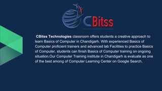 Computer courses in Chandigarh | PPTX