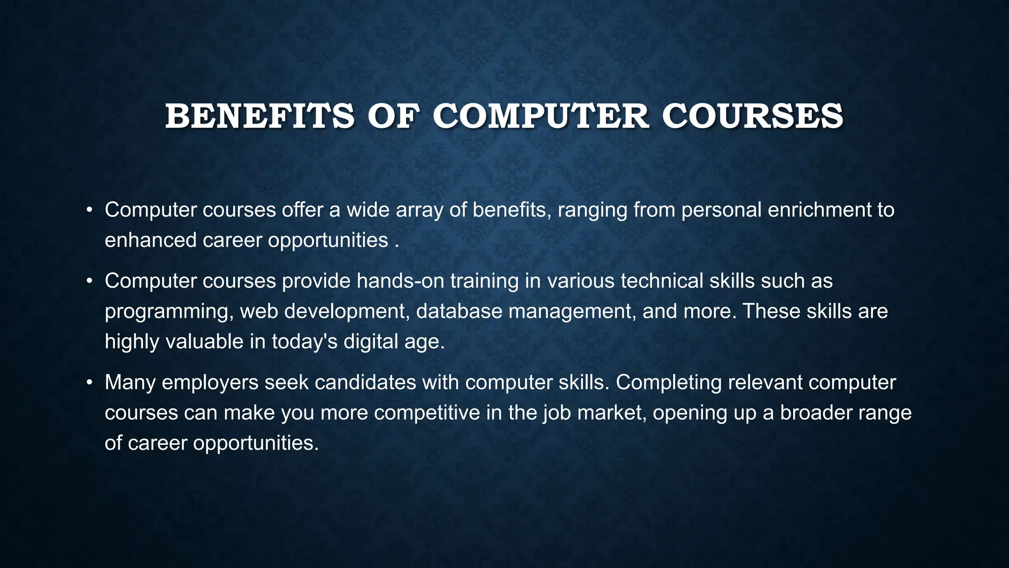 Basic Computer Course In Mahad {Raigad}. | PPT