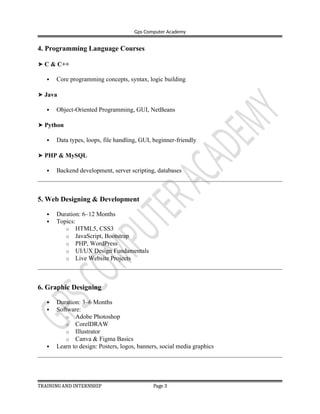 📘 Computer Courses Offered at -Gps.docx