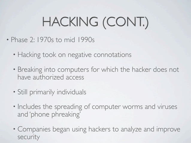 Computer crime hacking | KEY