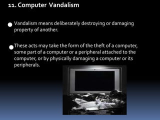Computer crime | PPTX
