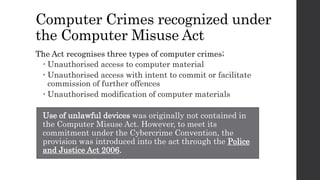 Computer crime and the adequacy of the current legal framework in sri ...
