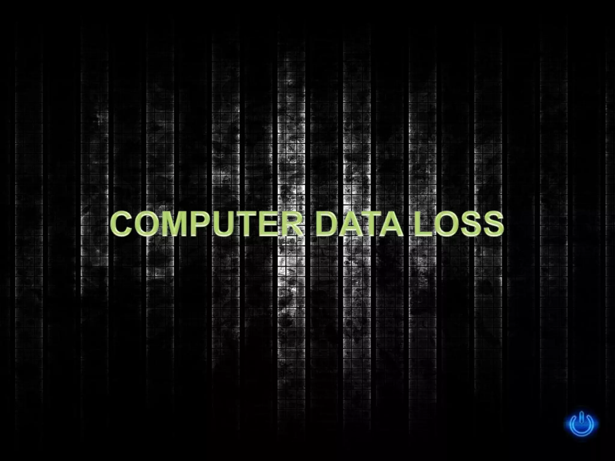 Computer data loss nikki show | PPT