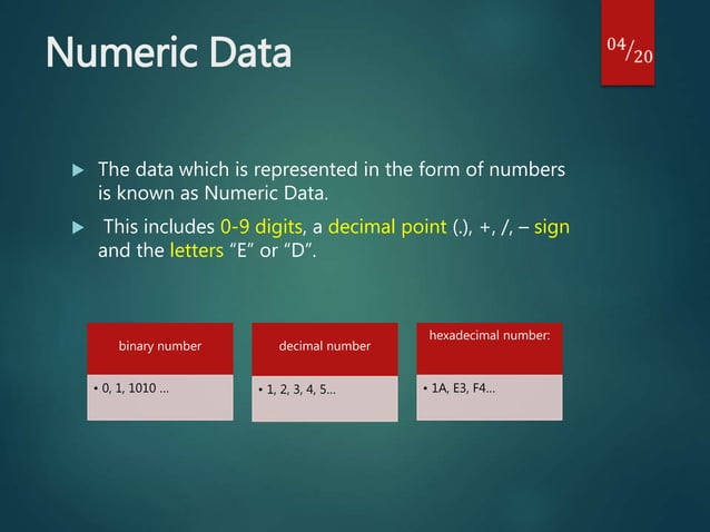 Computer Data Processing Pptx Databases Computer Software And Applications