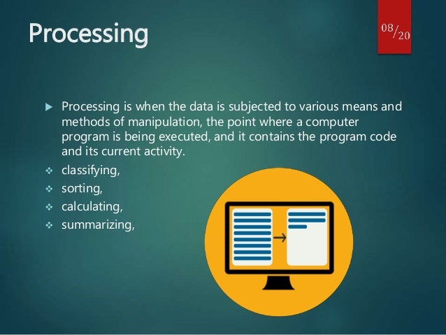 Computer data processing