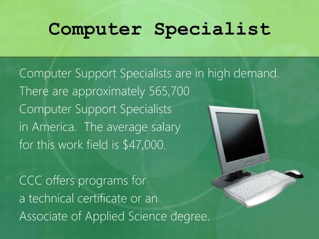 Computer Degrees | PPT