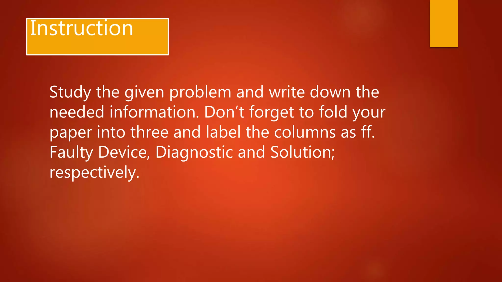 Computer diagnostics and repair - TLE ICT 10 | PPTX