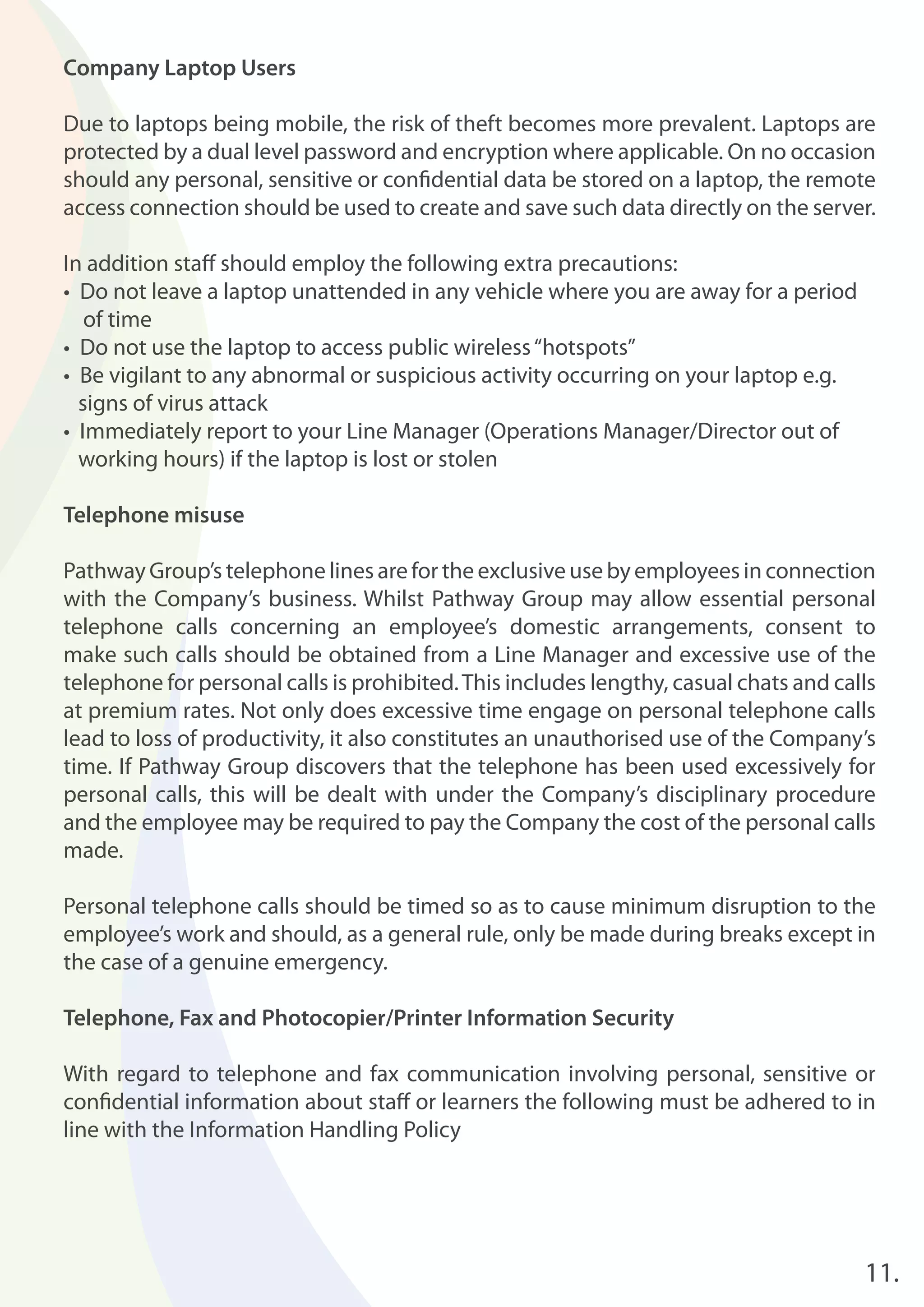 Computer, E-mail and Internet Usage Policy and Procedure | PDF