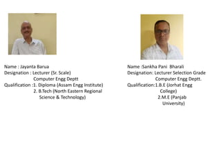 Computer Engg Department important aspects | PPT