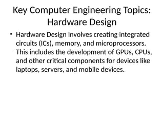 Computer_Engineering_Basics_Presentation (1).pptx | Technology Industry ...
