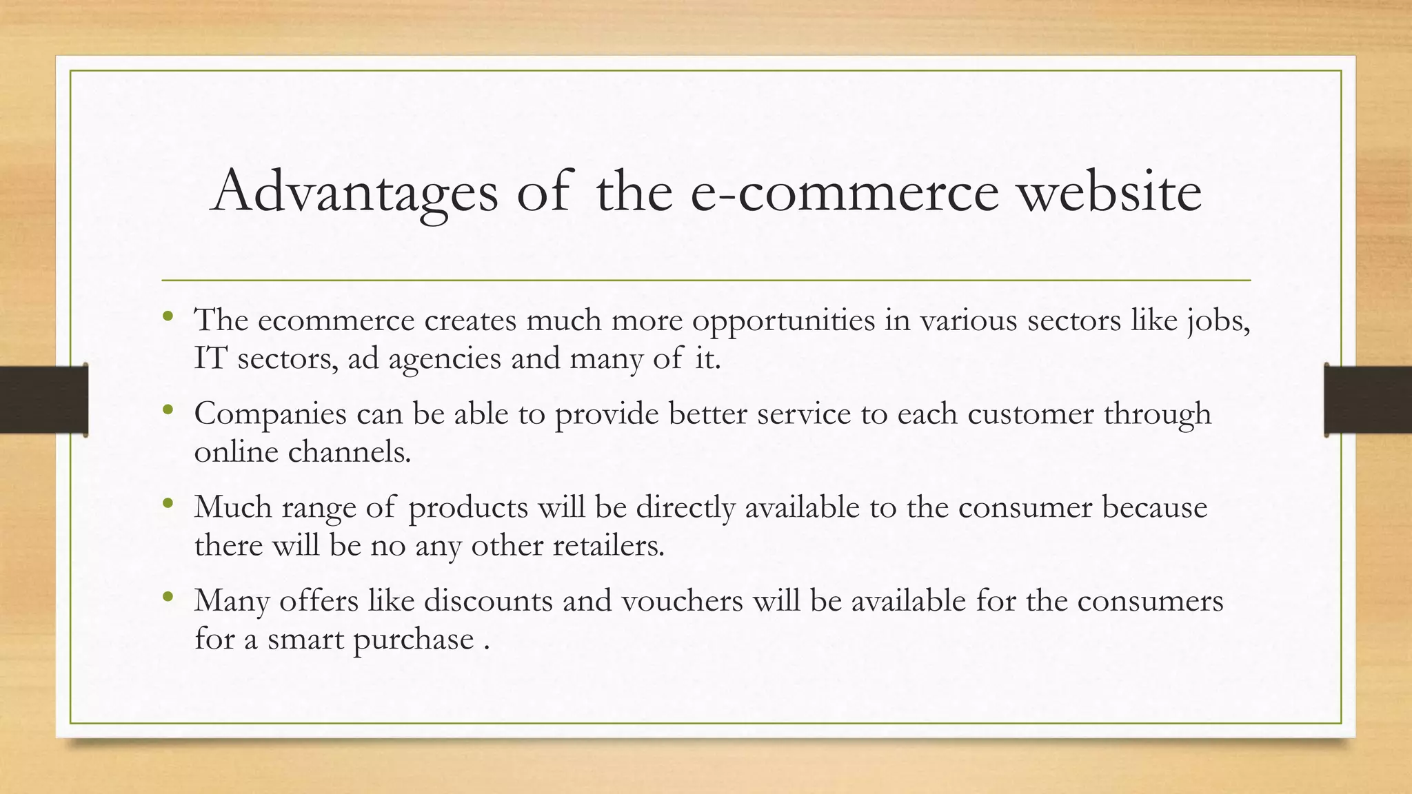 online shopping website project PPT | PPTX