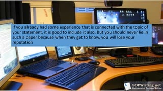 Computer Engineering Statement of Purpose Writing Tips | PPT