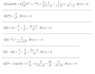 Inverse Laplace Transform | PPT