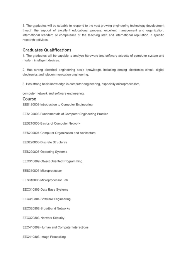 Computer engineering university | DOCX