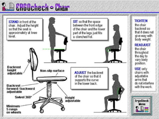Computer ergonometrics | PPT