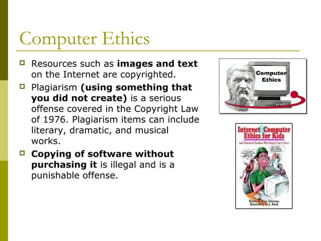 Computer ethics | PPT
