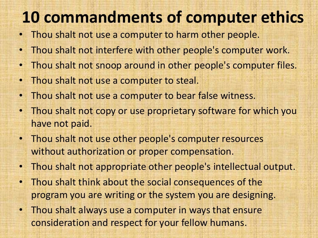 computer-ethics