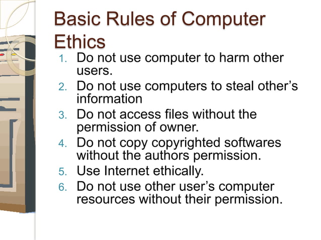 Computer ethics | PPT