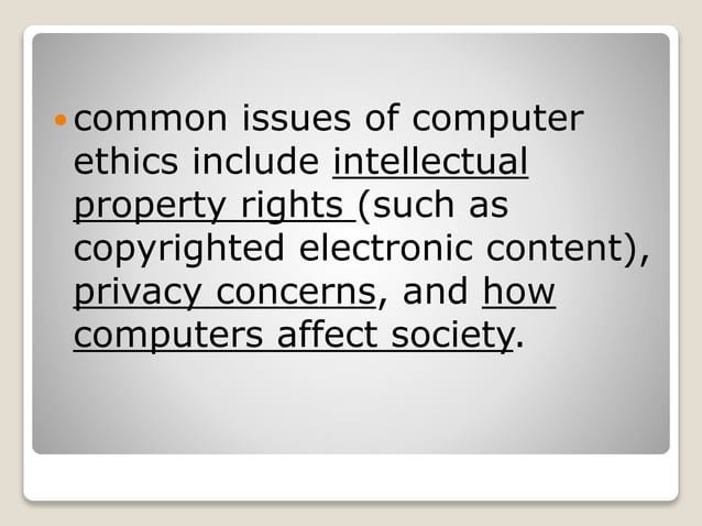 Computer ethics | PPT