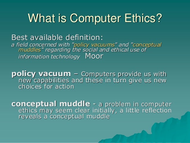 computer-ethics