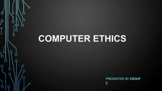 Computer Ethics | PPT