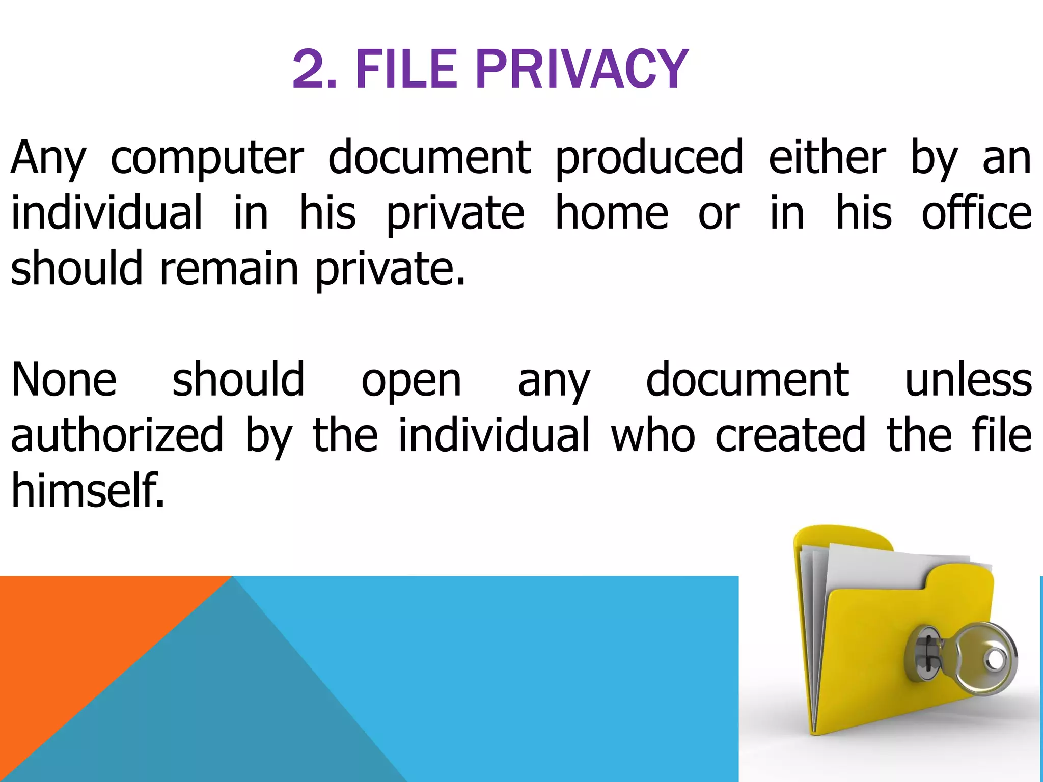 Computer ethics | PDF | Technology & Computing