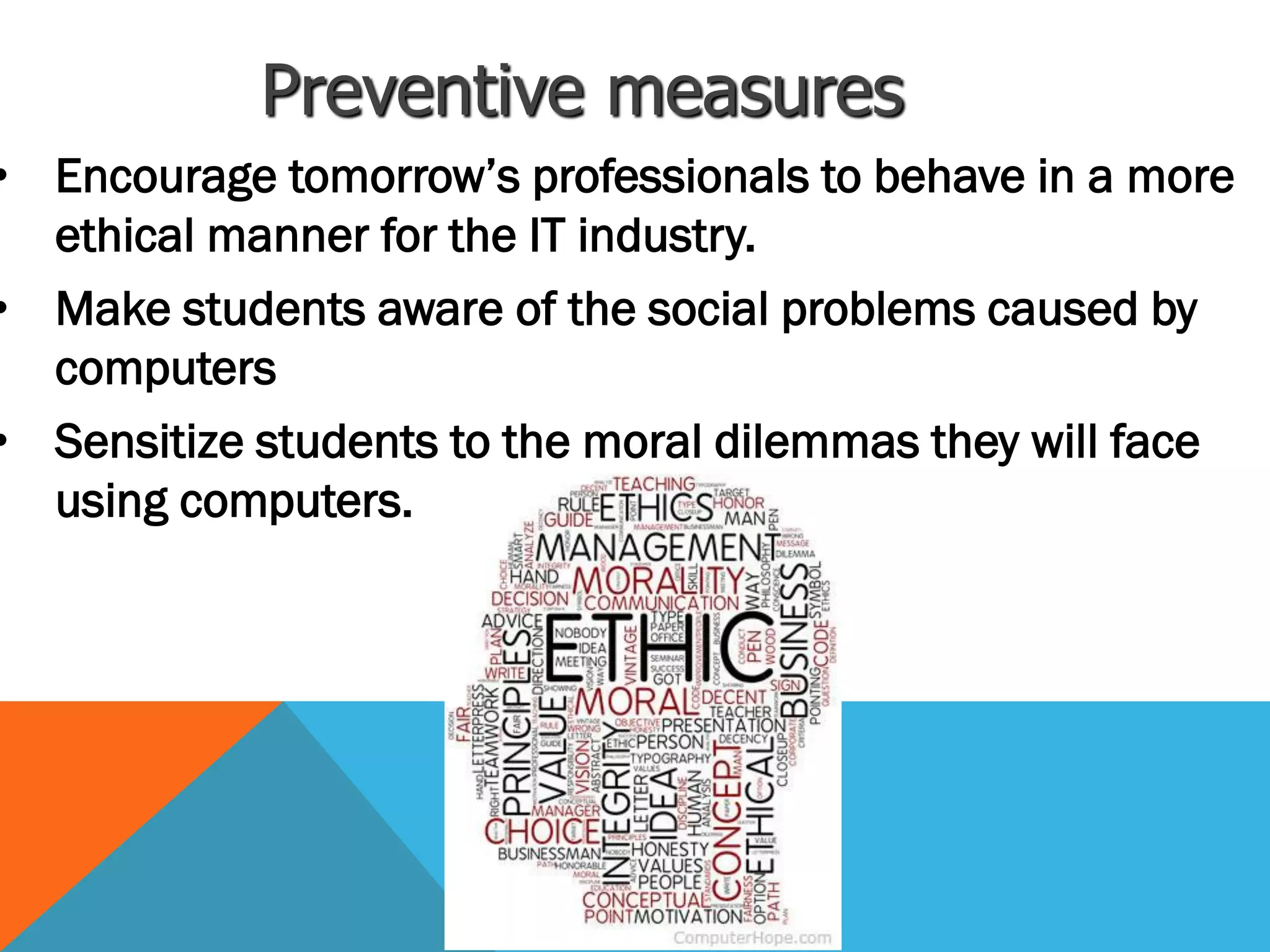 Computer ethics | PDF | Technology & Computing