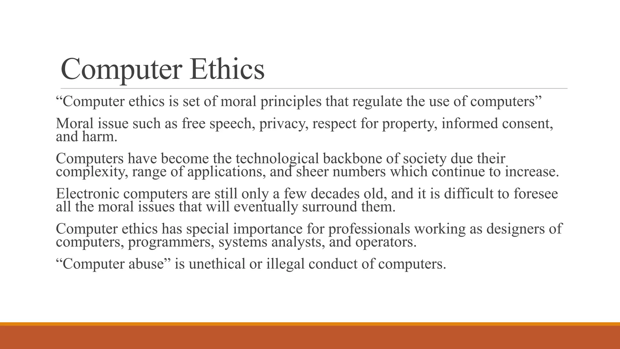 Computer ethics | PPT