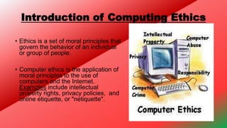 Computer ethics | PPT