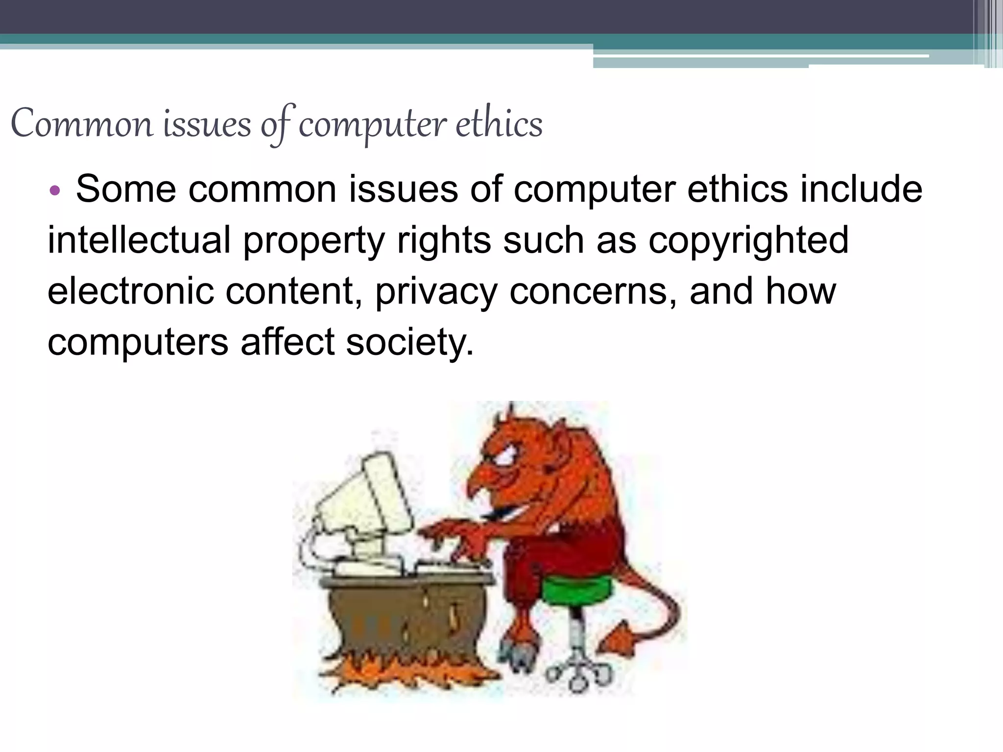 Computer ethics | PPT
