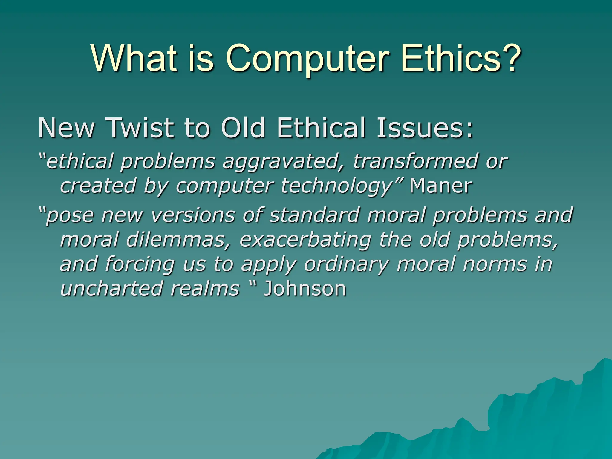 Introduction to modern computerethics.ppt