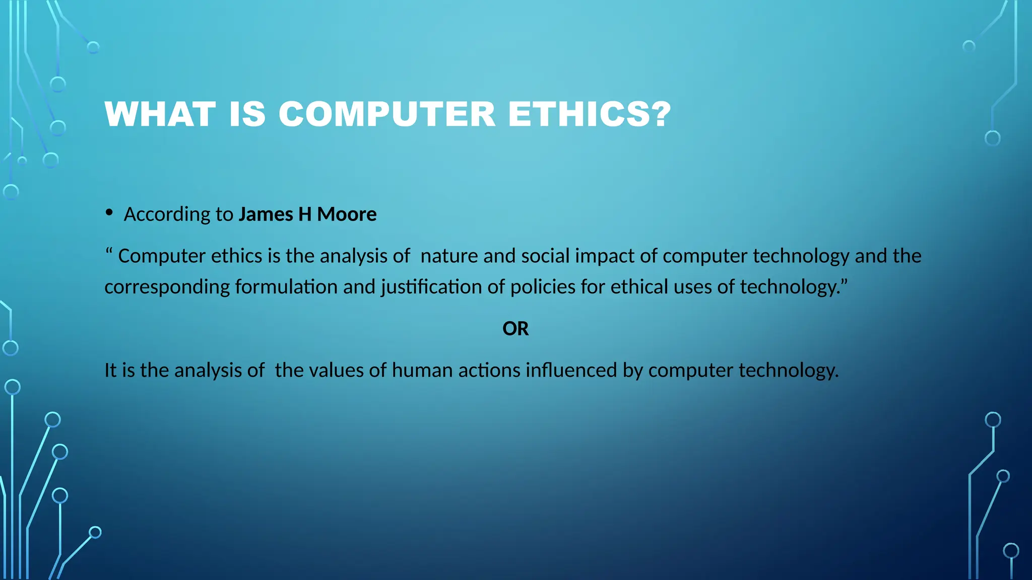 computer ethics.pptx for students and professionals | PPT