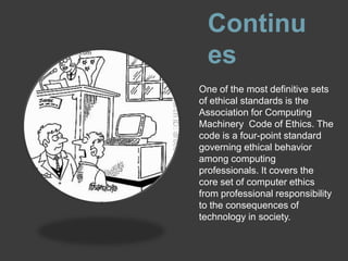 Computer Ethics Final Work | PPTX