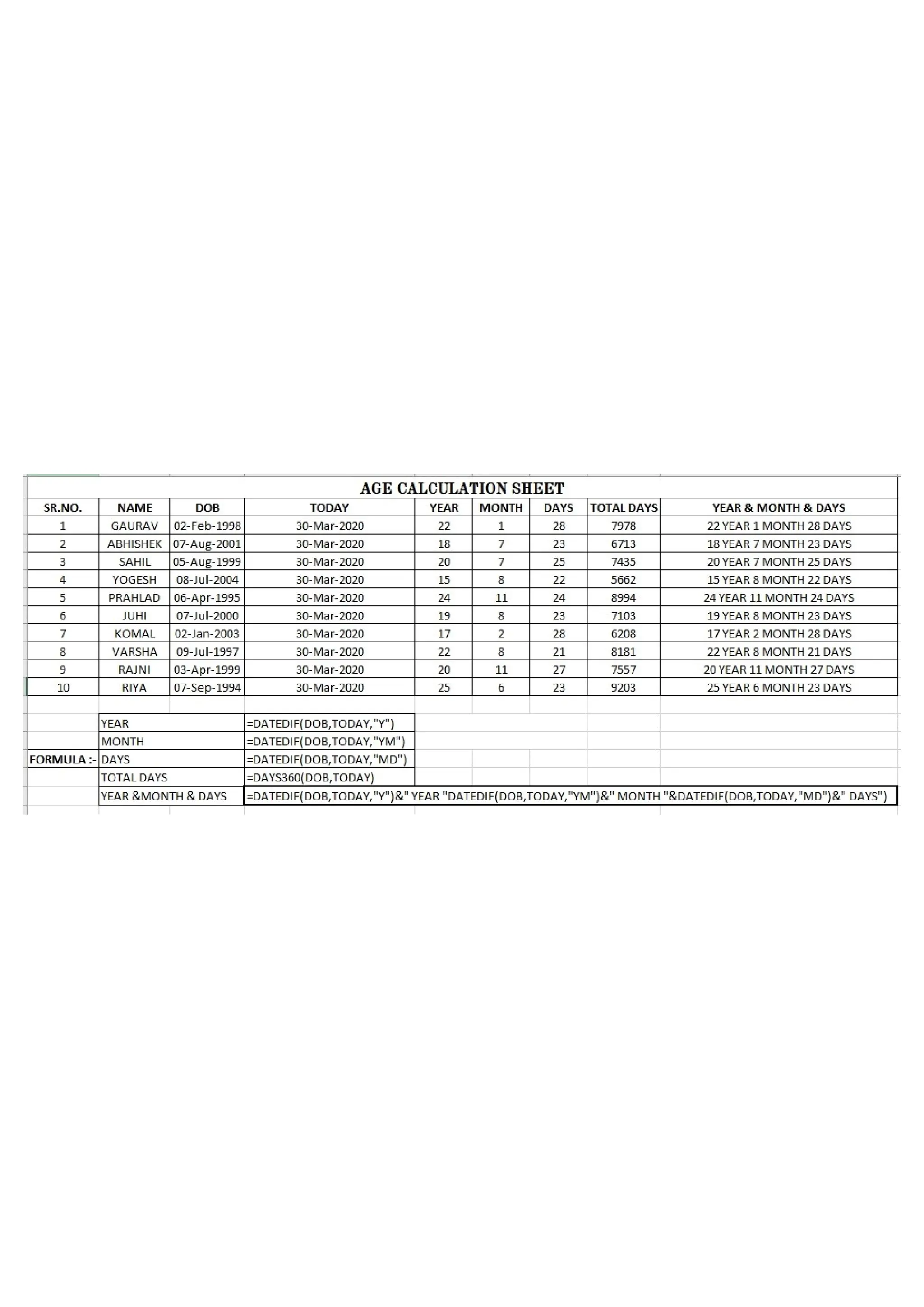 Computer Excel PDF Plus (Shortcut key of MS Excel.pdf | Graphics Software | Computer Software ...