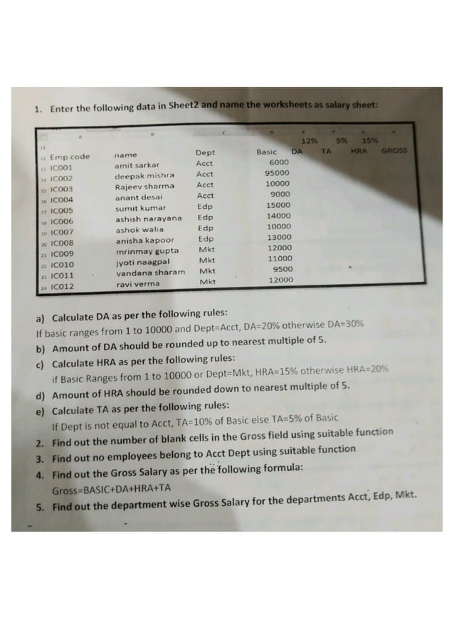 Computer Excel PDF Plus (Shortcut key of MS Excel.pdf | Graphics Software | Computer Software ...
