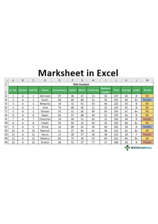 Computer Excel PDF Plus (Shortcut key of MS Excel.pdf